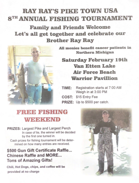 Ray Ray's Pike Town USA: 8th Annual Fishing Tournament
